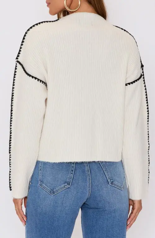 VICI Contrast Stitch Sweater