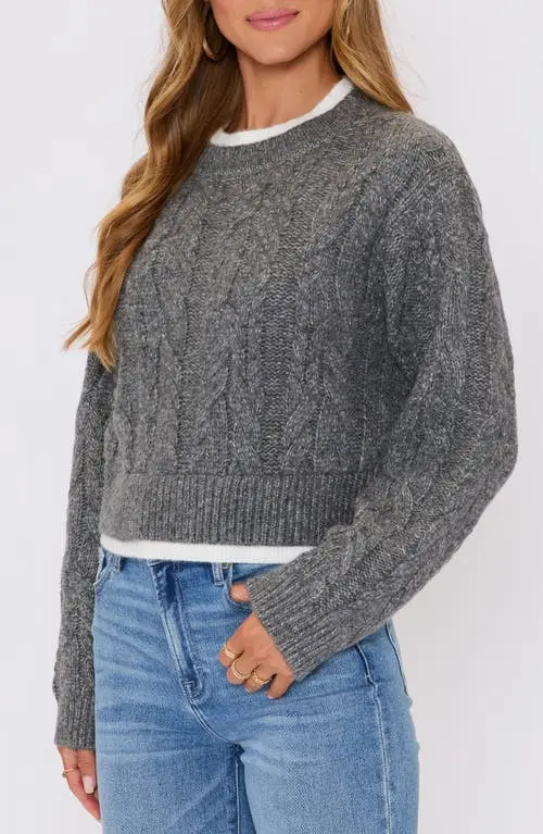 VICI Isla Cable Knit Sweater