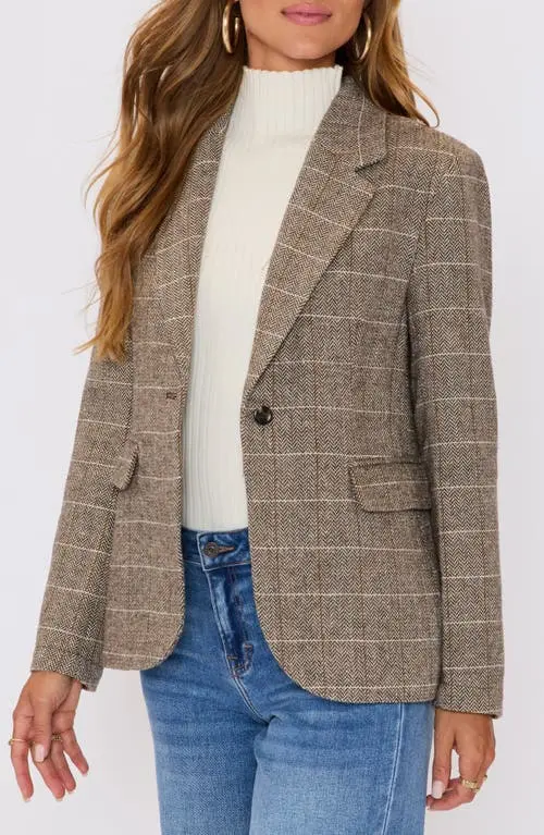 VICI Elodie Plaid Blazer