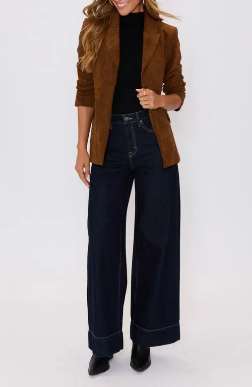 VICI Maeve Faux Suede Blazer