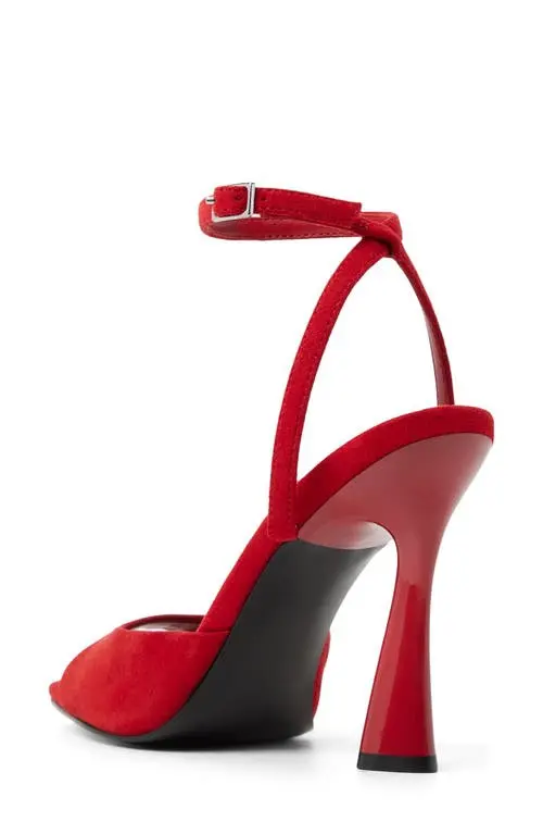 Aldo Valentyna Ankle Strap Sandal - Medium Red