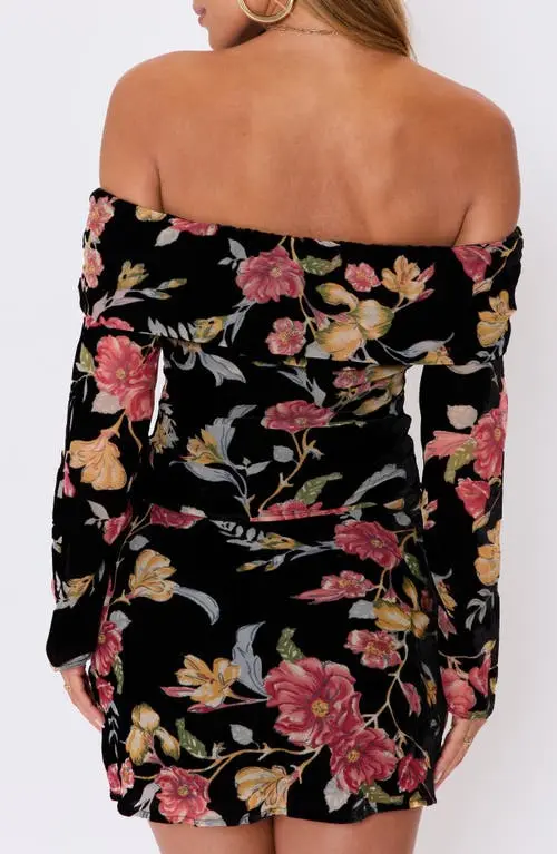 VICI Floral Off-the-shoulder Top