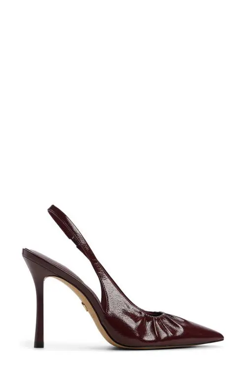 Aldo Mystie Slingback Pointed Toe Pump - Bordo