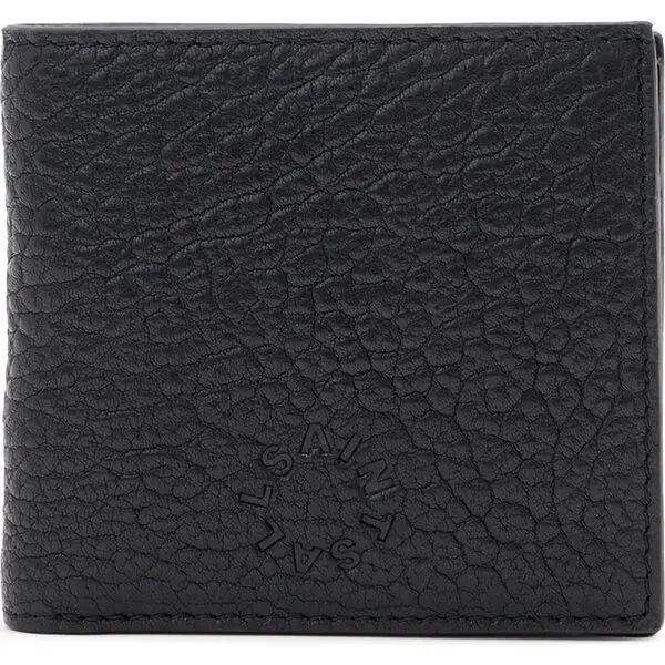 ALLSAINTS Elkka Haven Leather Bifold Wallet - Black