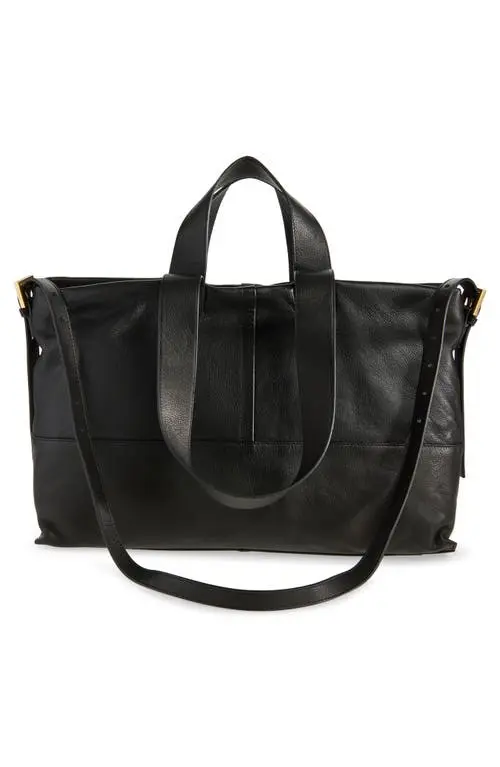ALLSAINTS Asha East/west Lambskin Leather Tote