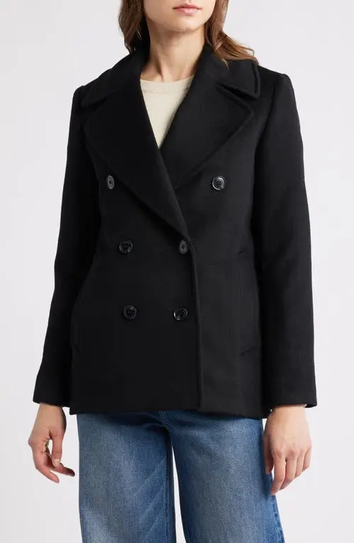 Ralph Lauren Wool Double-breasted Jacket - Black