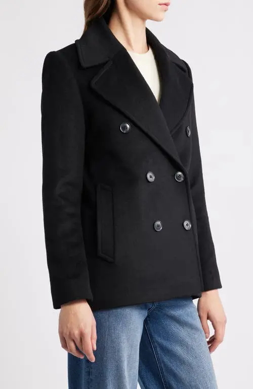 Ralph Lauren Wool Double-breasted Jacket - Black