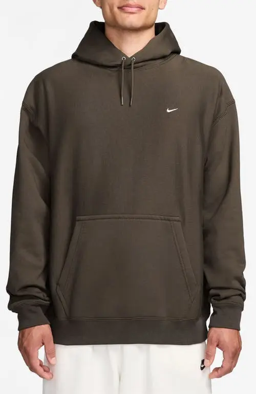 Nike Fleece Hoodie - Dark Hazel/white