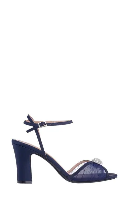 Nina Allyce Ankle Strap Sandal - Navy