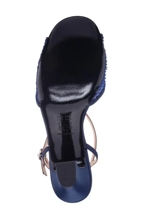 Nina Allyce Ankle Strap Sandal - Navy