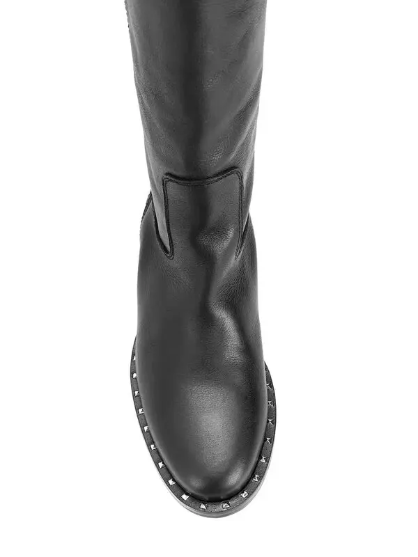 VIA ROMA 15 Studded Riding Boots