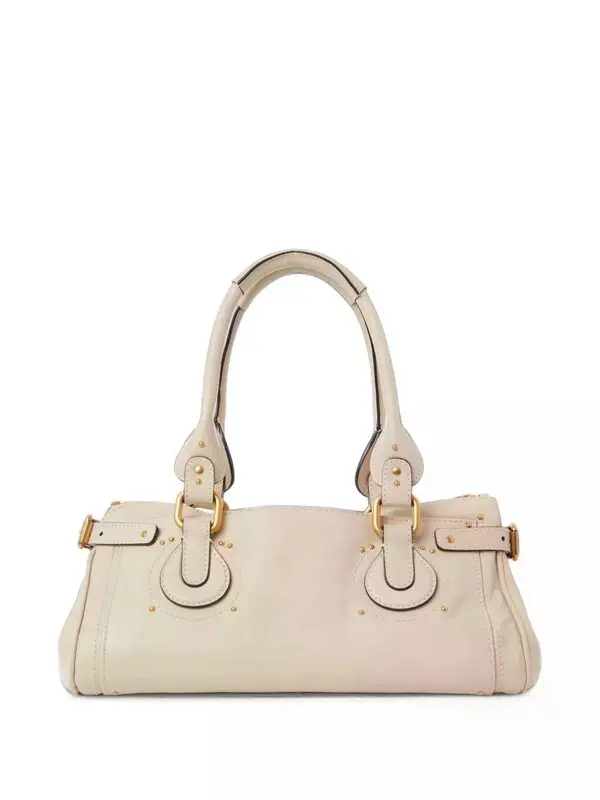 Chloé Paddington Leather Bag - Neutrals
