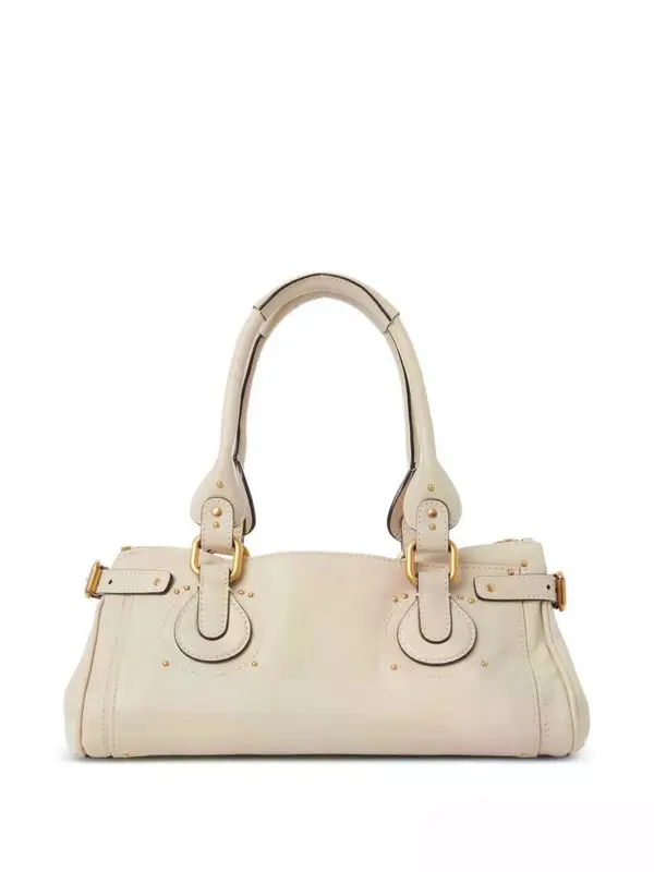 Chloé Paddington Leather Bag - Neutrals
