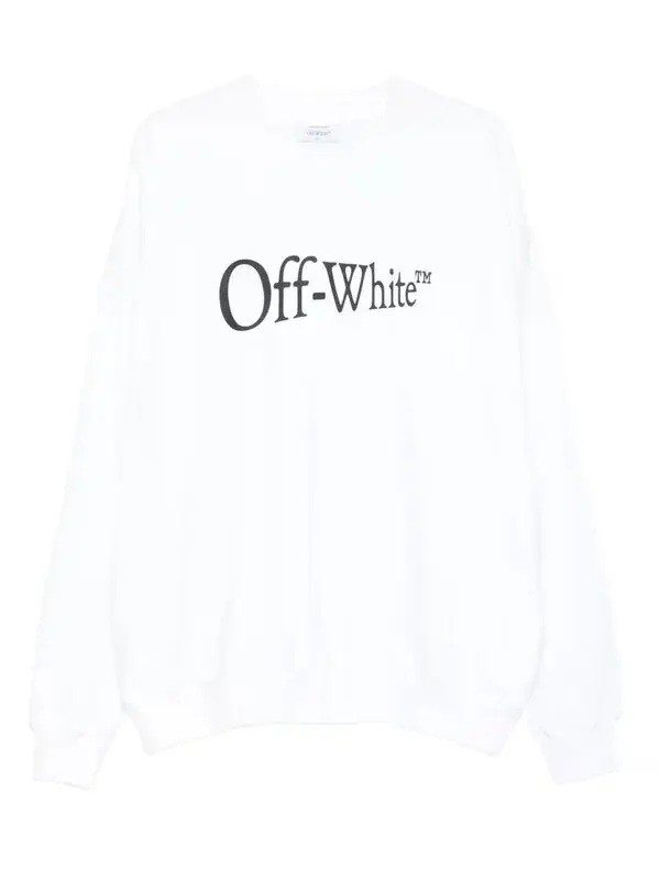 Off-White Logo-print Sweatshirt - White