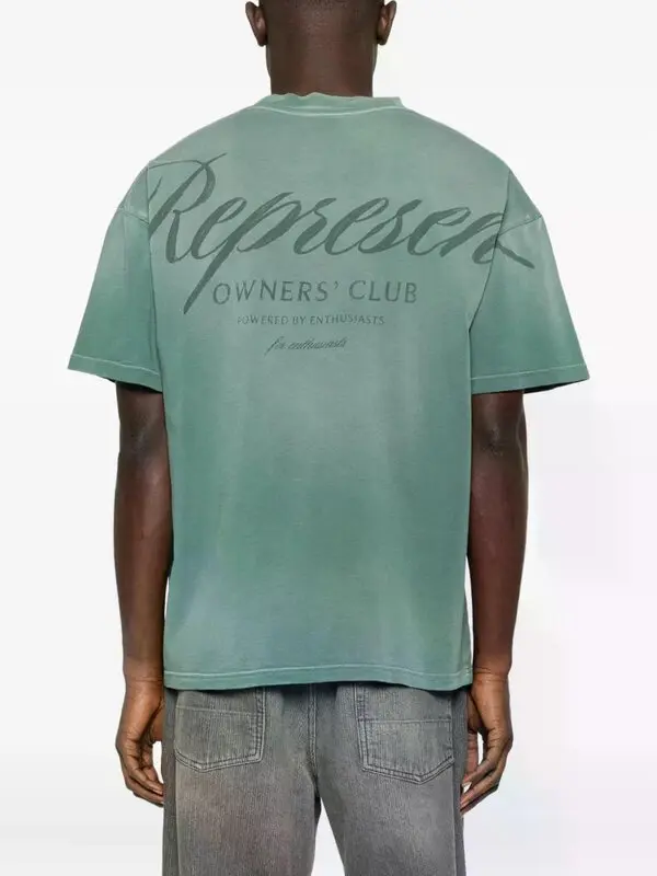 REPRESENT Owners Club Script T-shirt