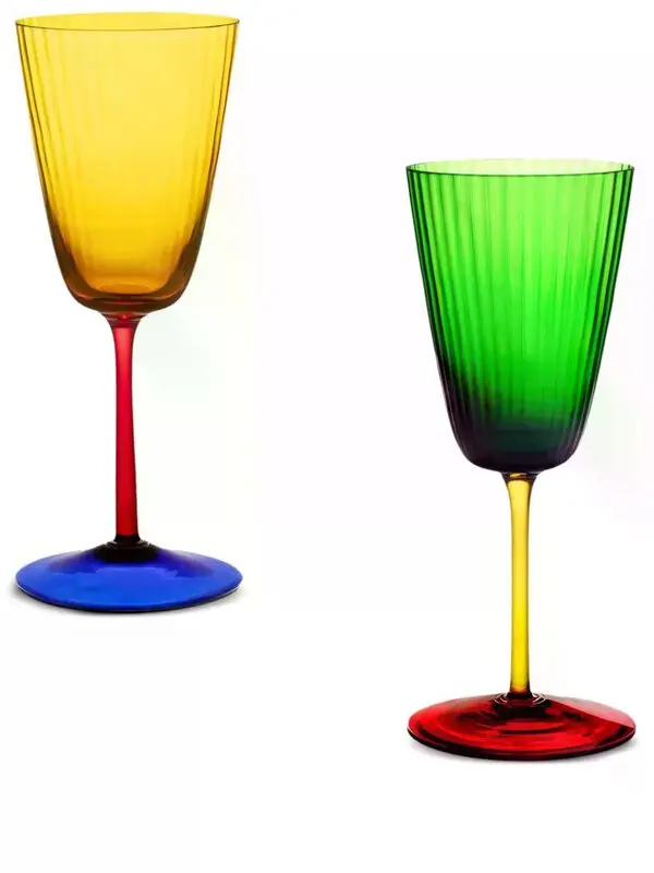 Dolce & Gabbana Ridged Glasses - Yellow