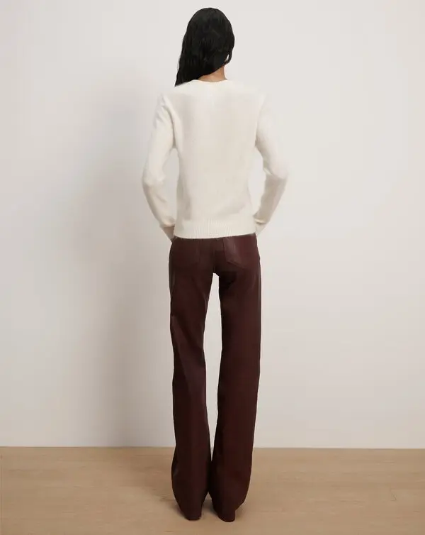 Veronica Beard Pippen Brushed Cashmere Pullover