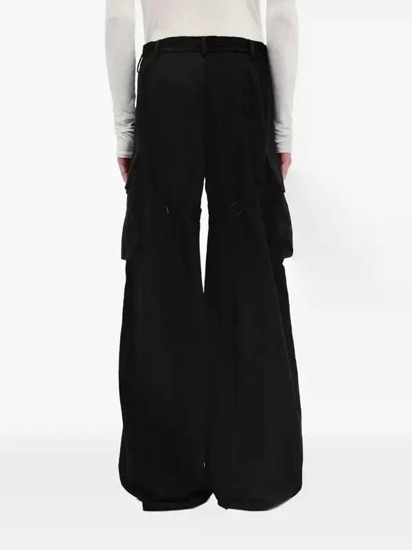 ANN DEMEULEMEESTER Cargo-pocket Wide Leg Trousers