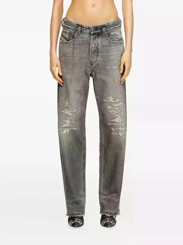 DIESEL® 1988 D-ark Frayed Pocket Jeans