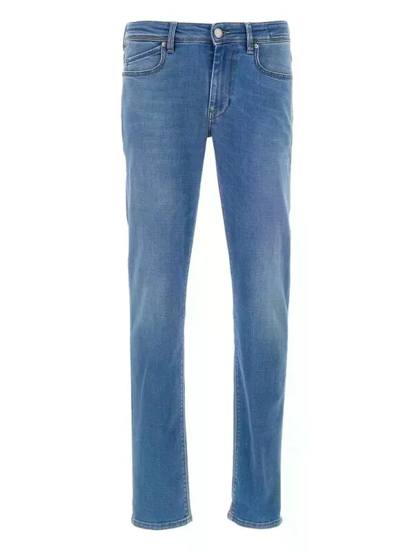 RE-HASH Five-pocket Straight Leg Jeans