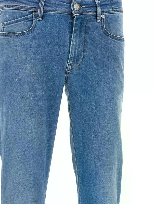 RE-HASH Five-pocket Straight Leg Jeans