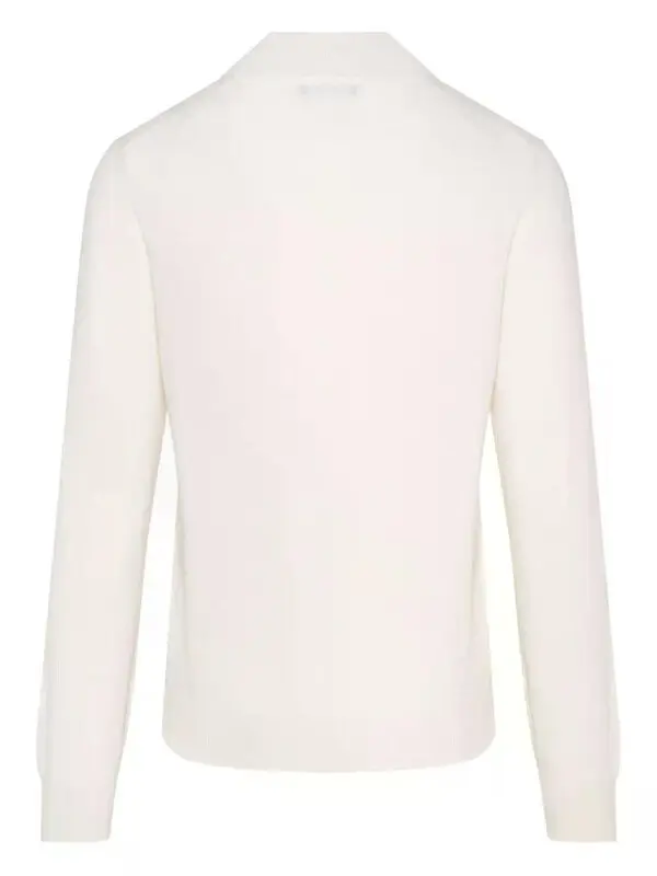 BARBA NAPOLI Zip-neck Cashmere Sweater