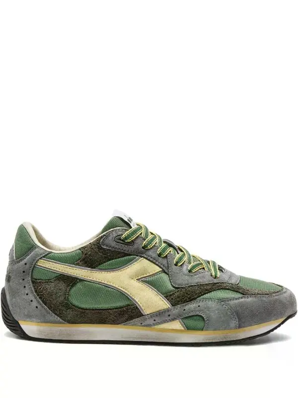 DIADORA Suede Panelled Sneakers