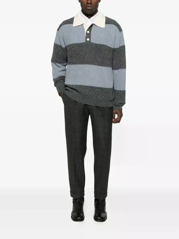 DUNST Striped Sweater