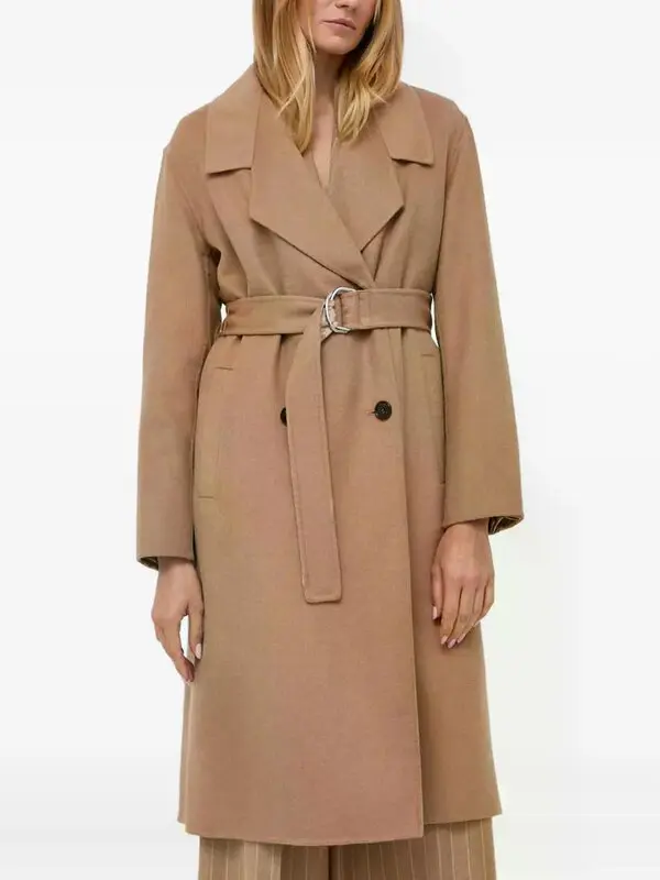 BOSS Belted Double-breasted Coat