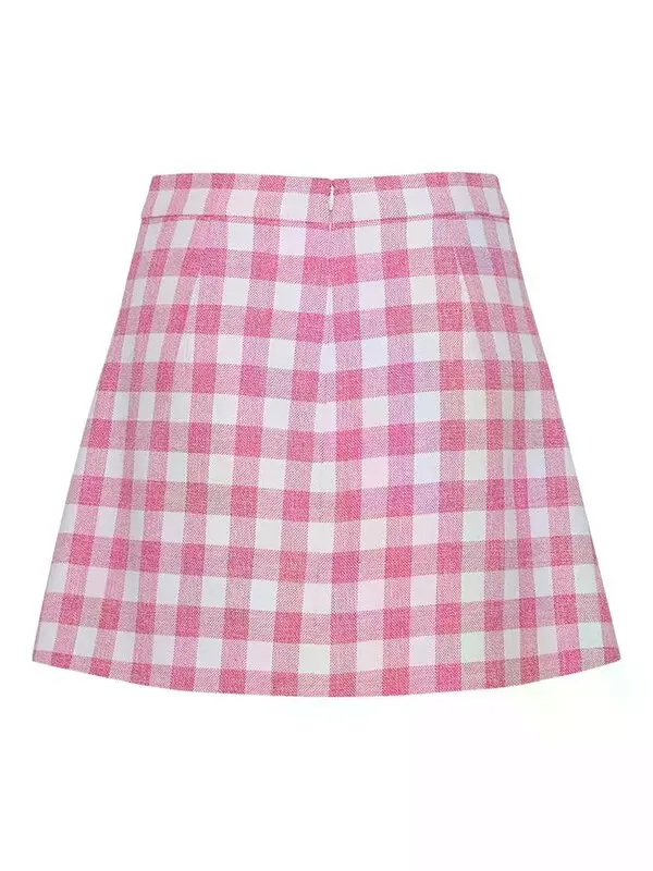 Cara Cara Faye Gingham Mini Skirt