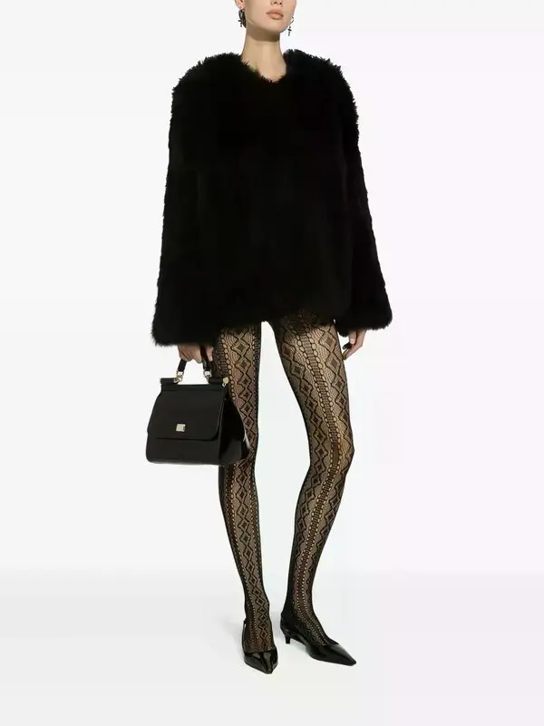 Dolce & Gabbana Sheep Shearling Coat