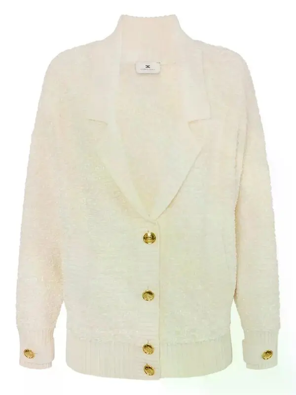Elisabetta Franchi Textured Knit Cardigan
