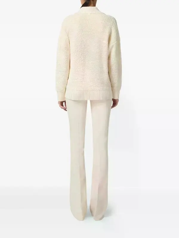 Elisabetta Franchi Textured Knit Cardigan
