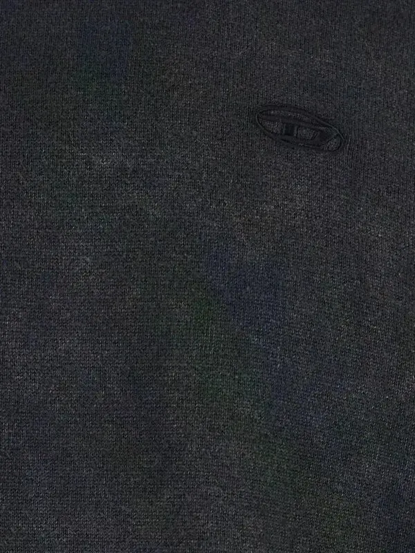 DIESEL® Acid-wash Crew-neck Sweatshirt - Grey