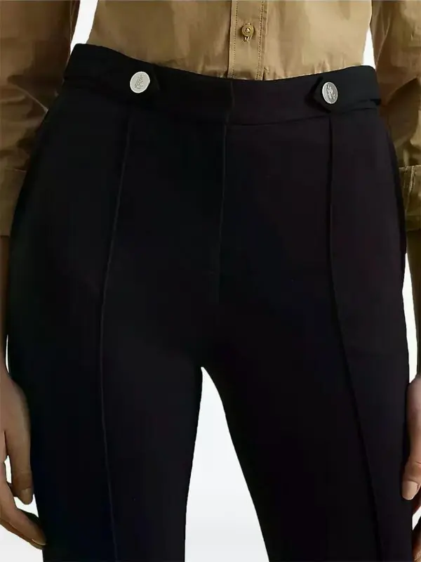 Ralph Lauren Button-detailed Bootcut Trousers