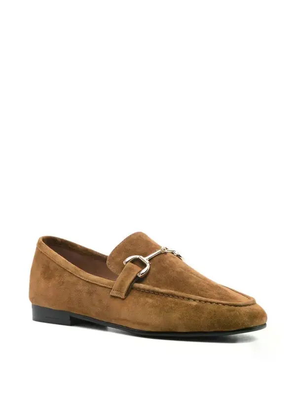 BIBI LOU Leather Loafers - Brown