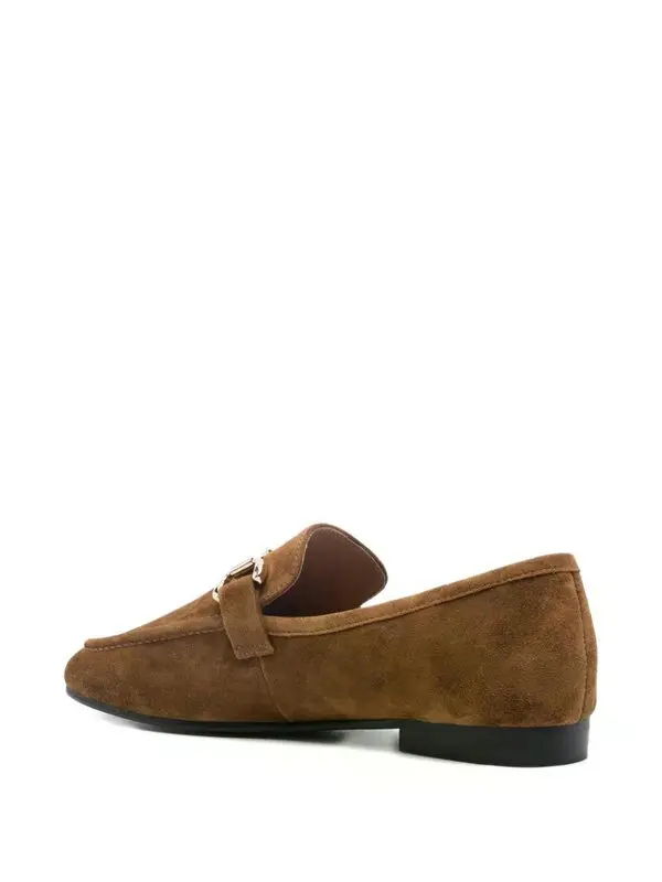 BIBI LOU Leather Loafers - Brown