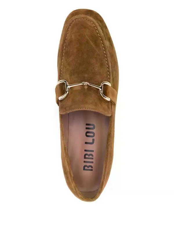 BIBI LOU Leather Loafers - Brown