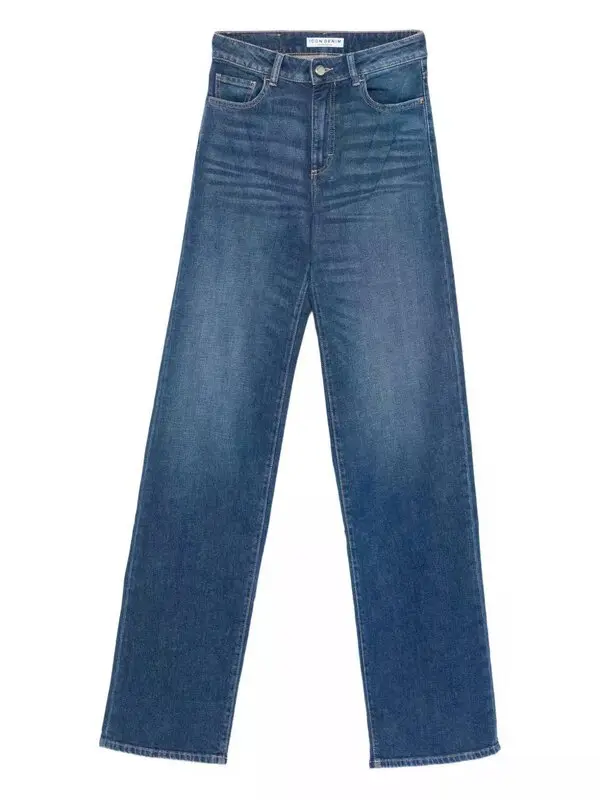 ICON DENIM LA Five-pocket Straight Leg Jeans