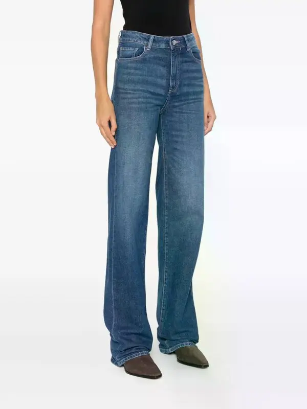 ICON DENIM LA Five-pocket Straight Leg Jeans