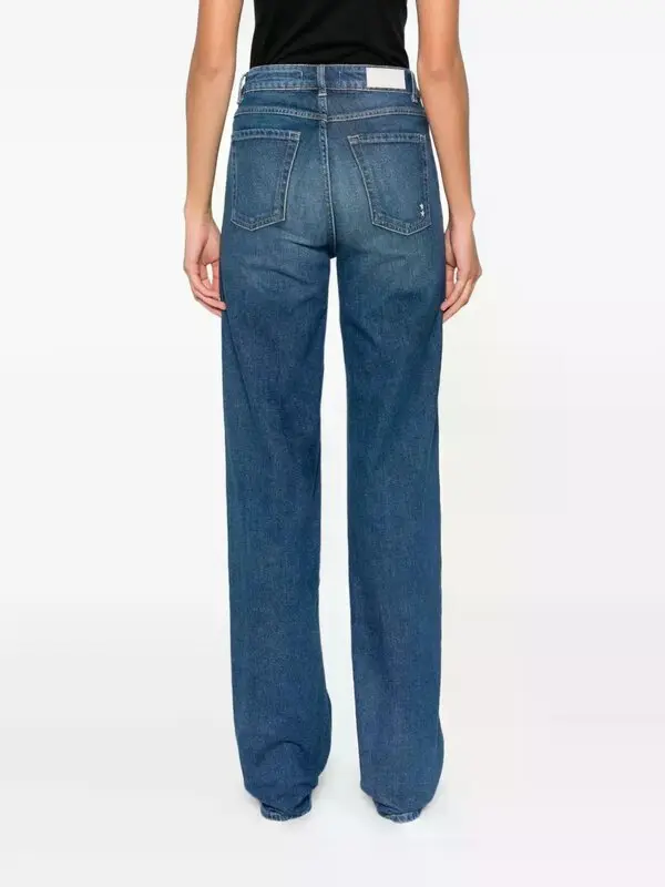 ICON DENIM LA Five-pocket Straight Leg Jeans