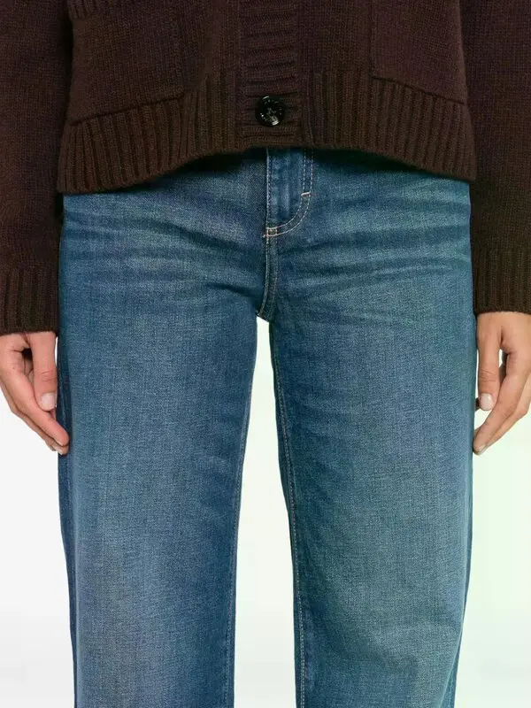 ICON DENIM LA Five-pocket Straight Leg Jeans