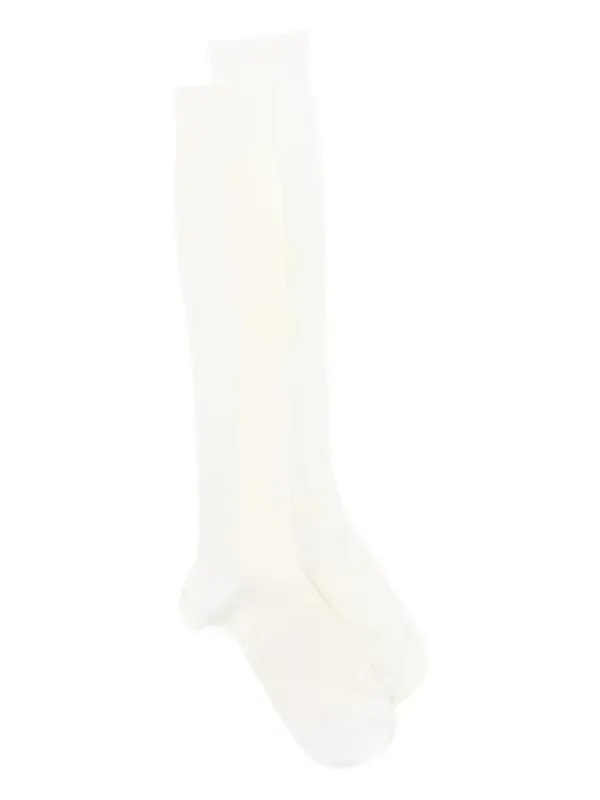 Falke Knee-high Socks - White