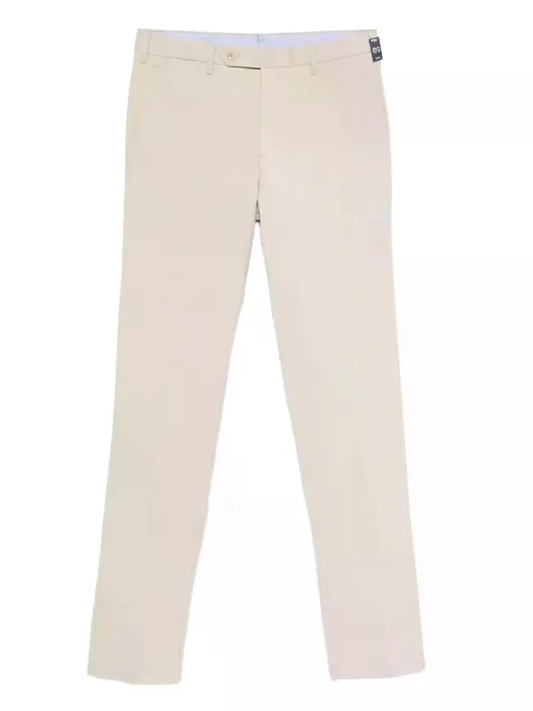 ROTA Cotton Blend Straight-leg Trousers - Neutrals