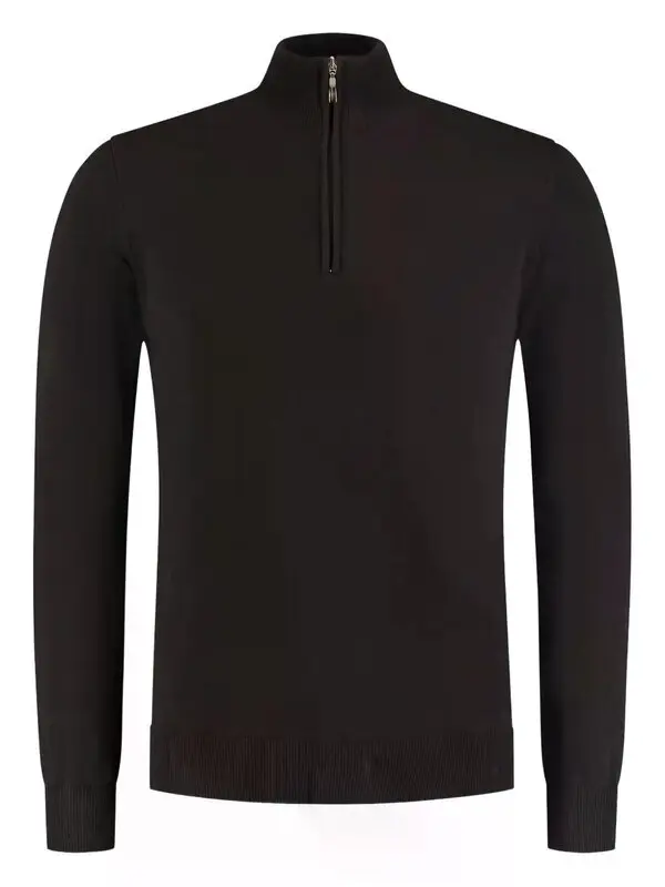 DORIANI Half-zip Cashmere Sweater