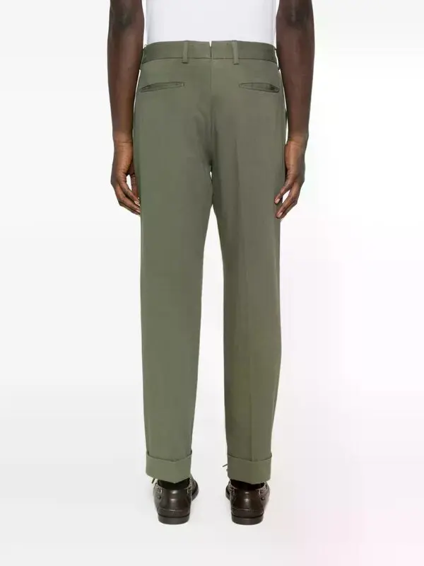 Incotex Pleated Cuffed Trousers