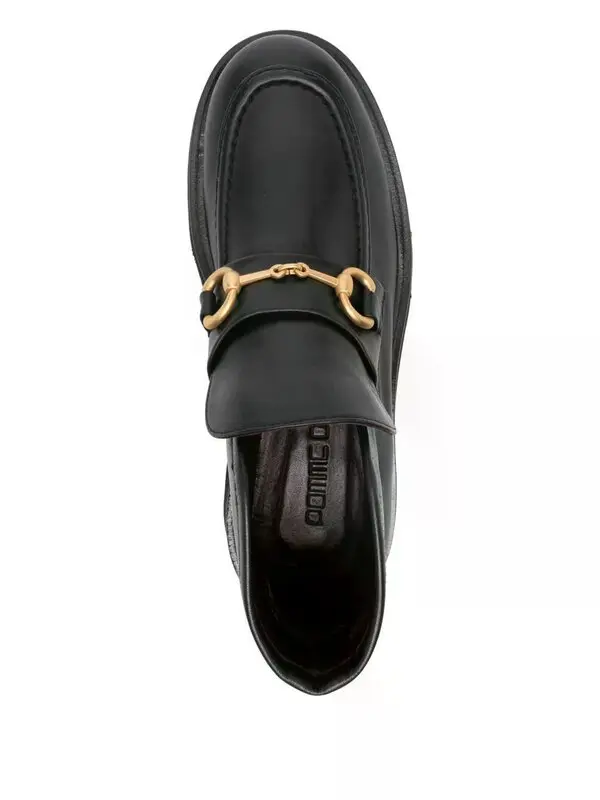 POMME D´OR Horsebit Leather Ankle Boots
