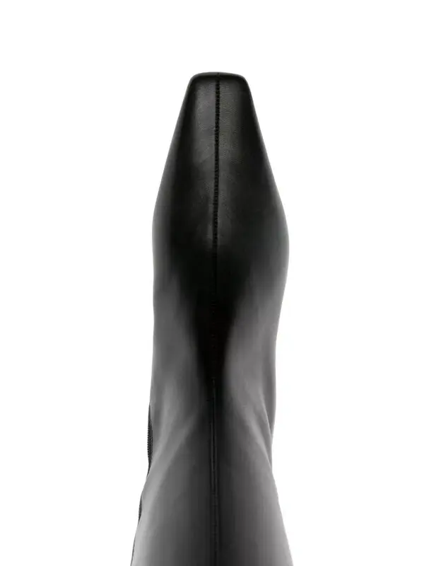 Roberto Festa Buckle-fastening Suede Knee-high Boots