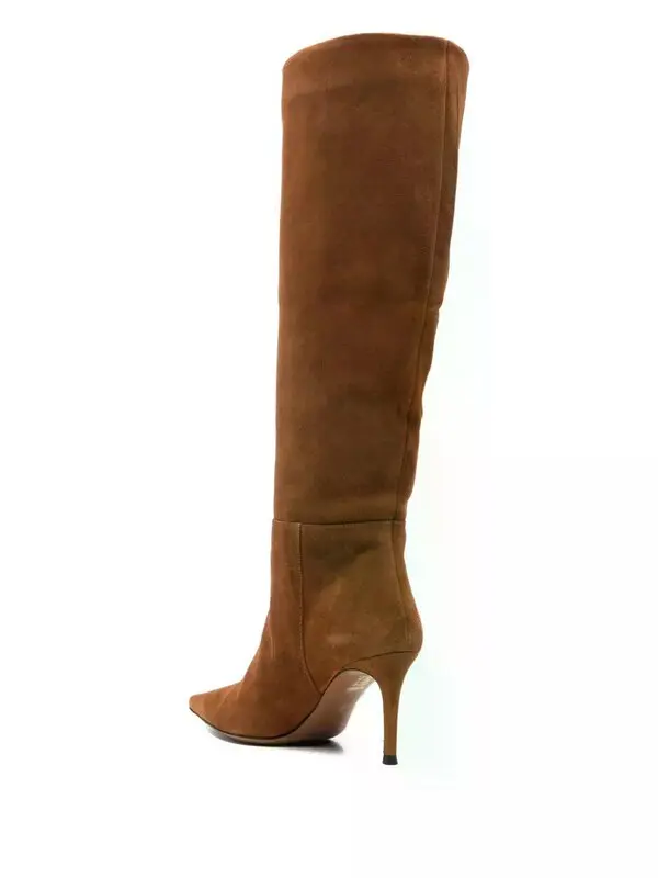 Roberto Festa 90mm Klaria Pointed-toe Knee-high Boots - Brown