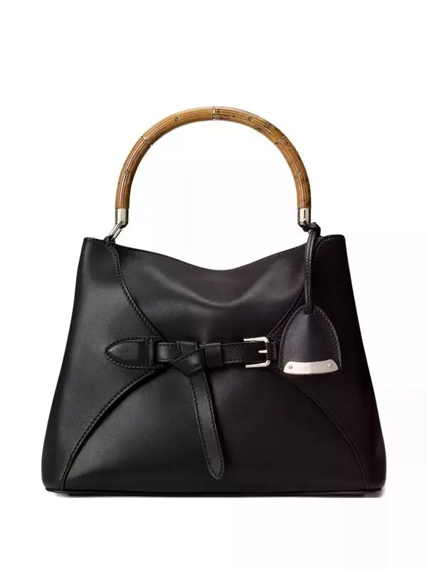 Ralph Lauren Leather Tote Bag - Black
